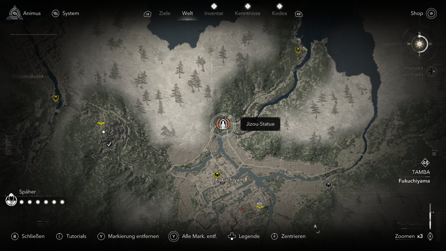 Assassin's Creed Shadows: Alle 69 Fundorte der Jizou-Statuen