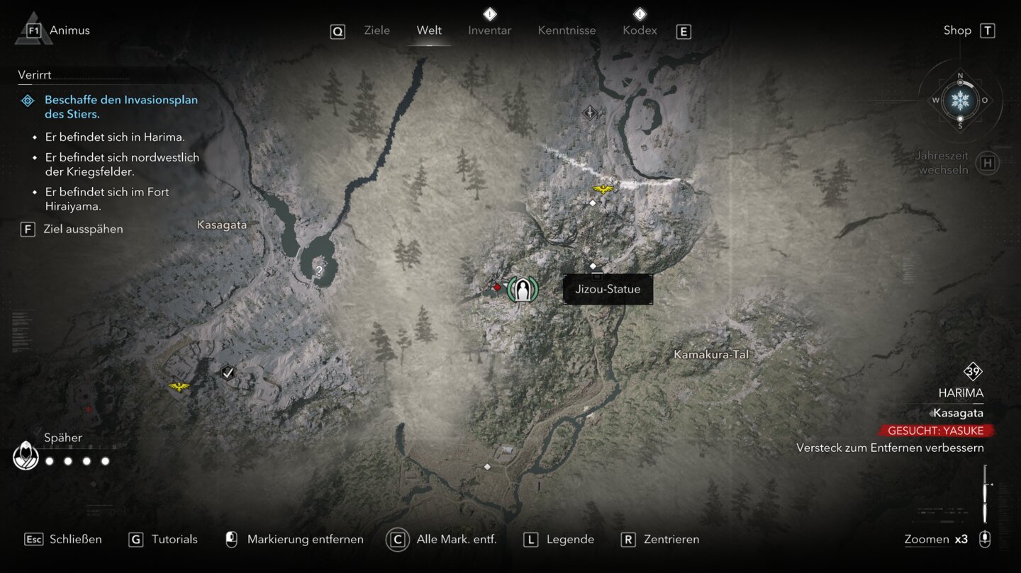 Assassin's Creed Shadows: Alle 69 Fundorte der Jizou-Statuen