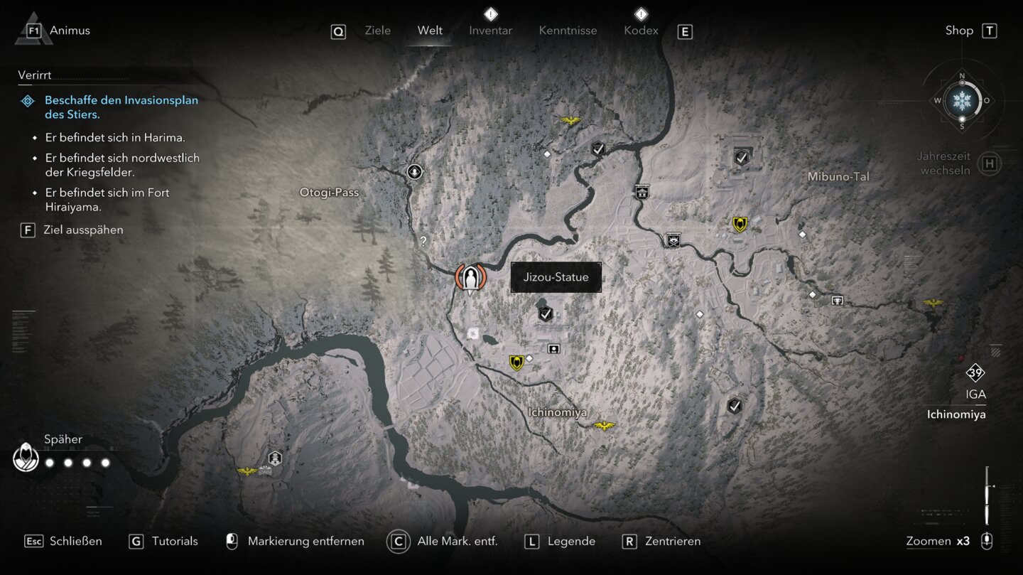 Assassin's Creed Shadows: Alle 69 Fundorte der Jizou-Statuen