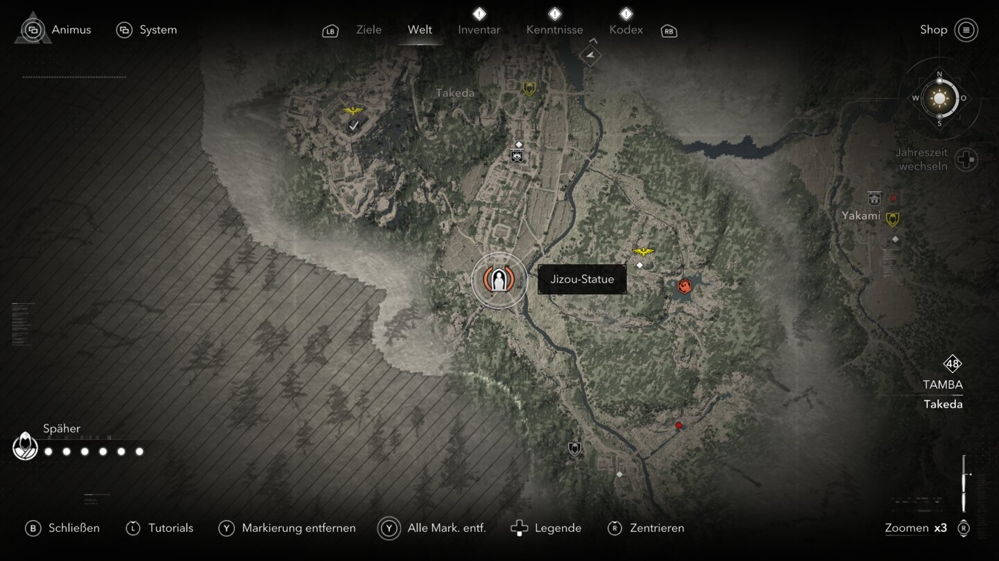 Assassin's Creed Shadows: Alle 69 Fundorte der Jizou-Statuen