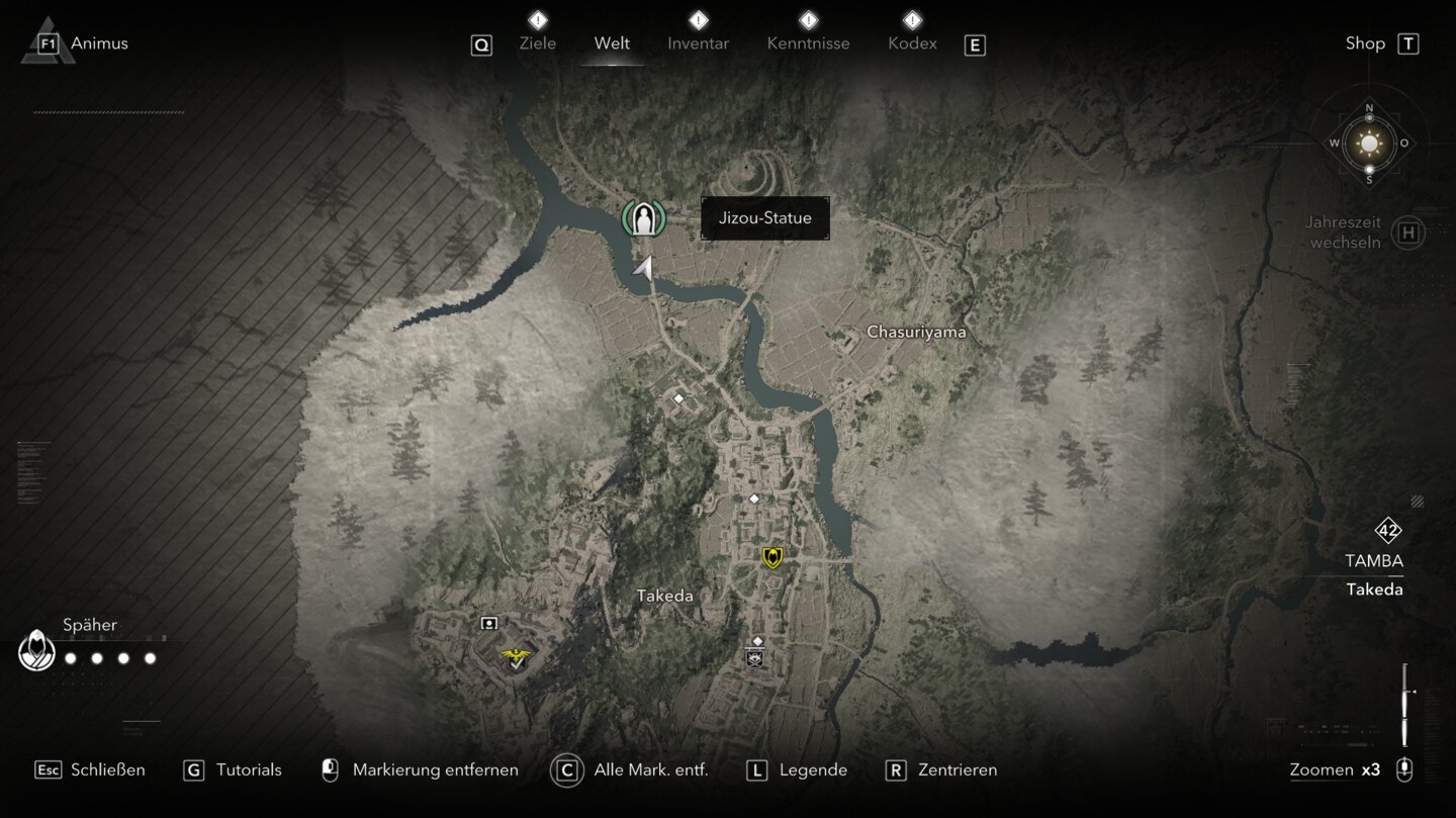 Assassin's Creed Shadows: Alle 69 Fundorte der Jizou-Statuen