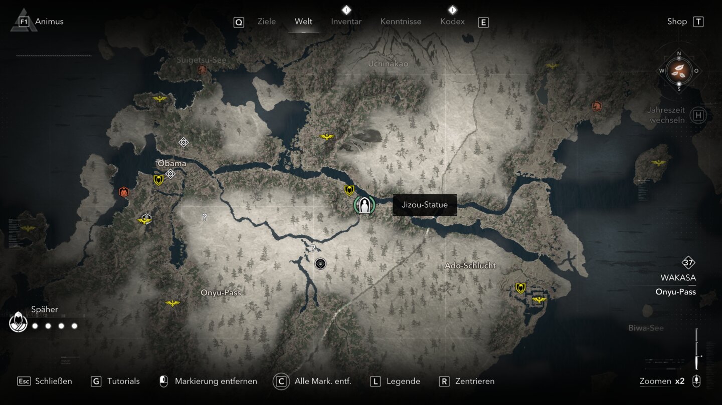 Assassin's Creed Shadows: Alle 69 Fundorte der Jizou-Statuen