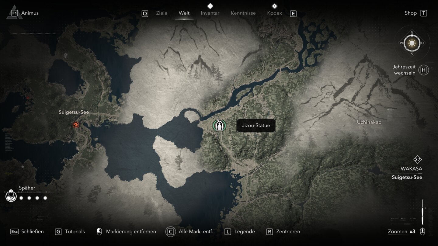 Assassin's Creed Shadows: Alle 69 Fundorte der Jizou-Statuen