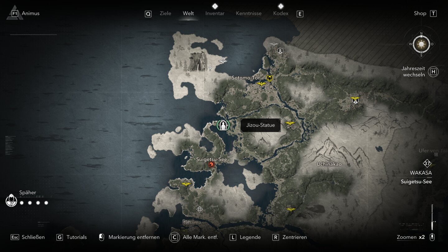 Assassin's Creed Shadows: Alle 69 Fundorte der Jizou-Statuen