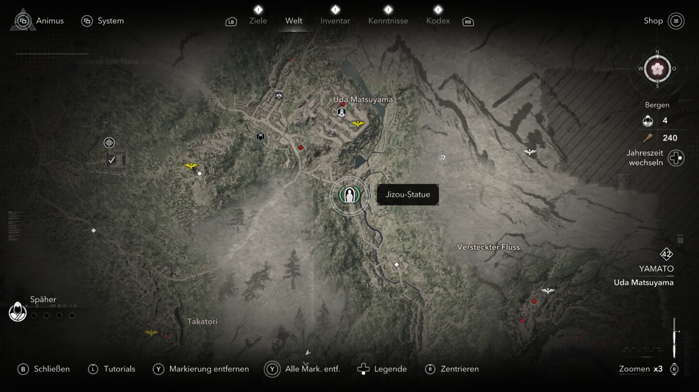 Assassin's Creed Shadows: Alle 69 Fundorte der Jizou-Statuen