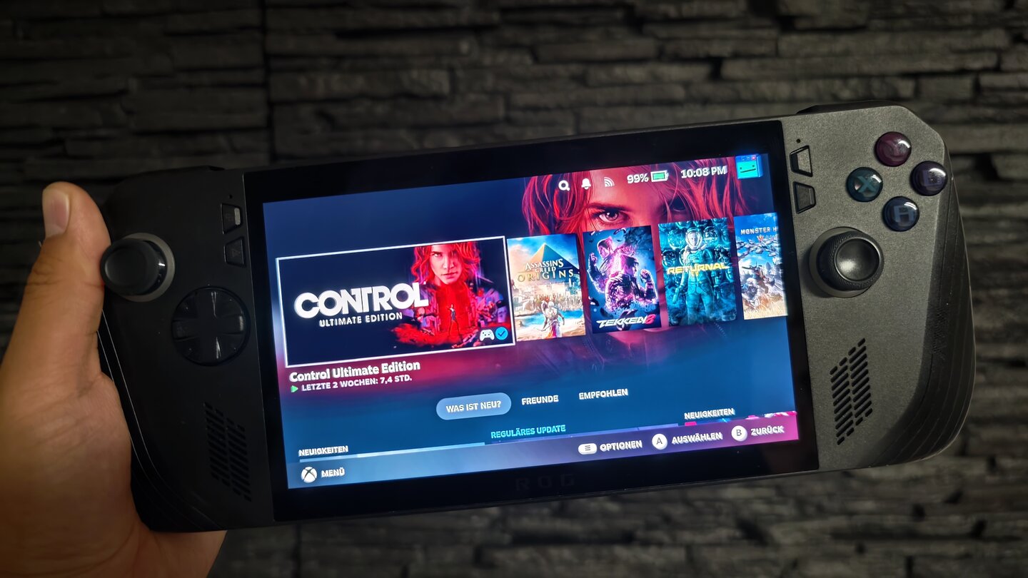 Mein Geheimtipp: Der größte Konkurrent zum Asus ROG Xbox Ally X ist schon lange draußen und mit ...