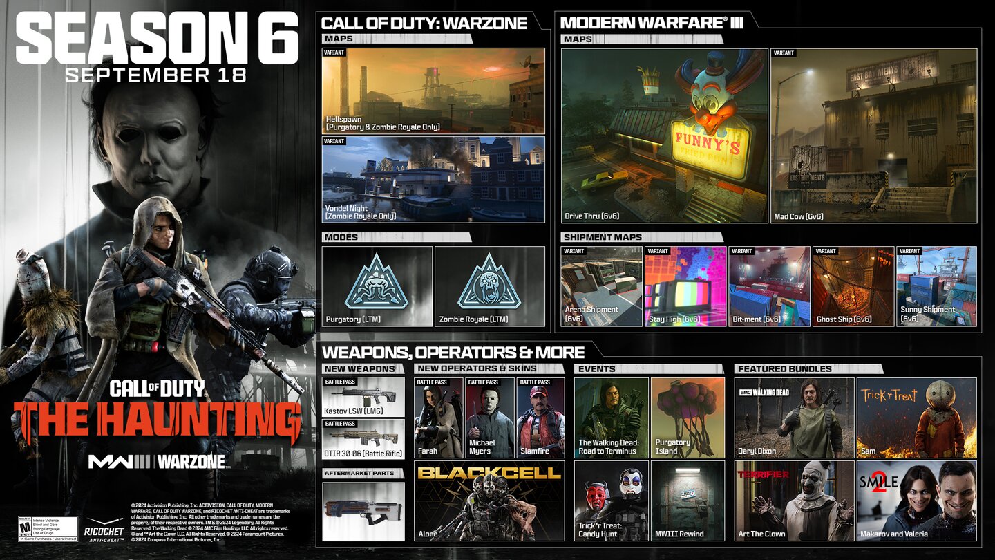Season 6 in MW3 und Warzone ist gestartet: Call of Duty bringt das ...