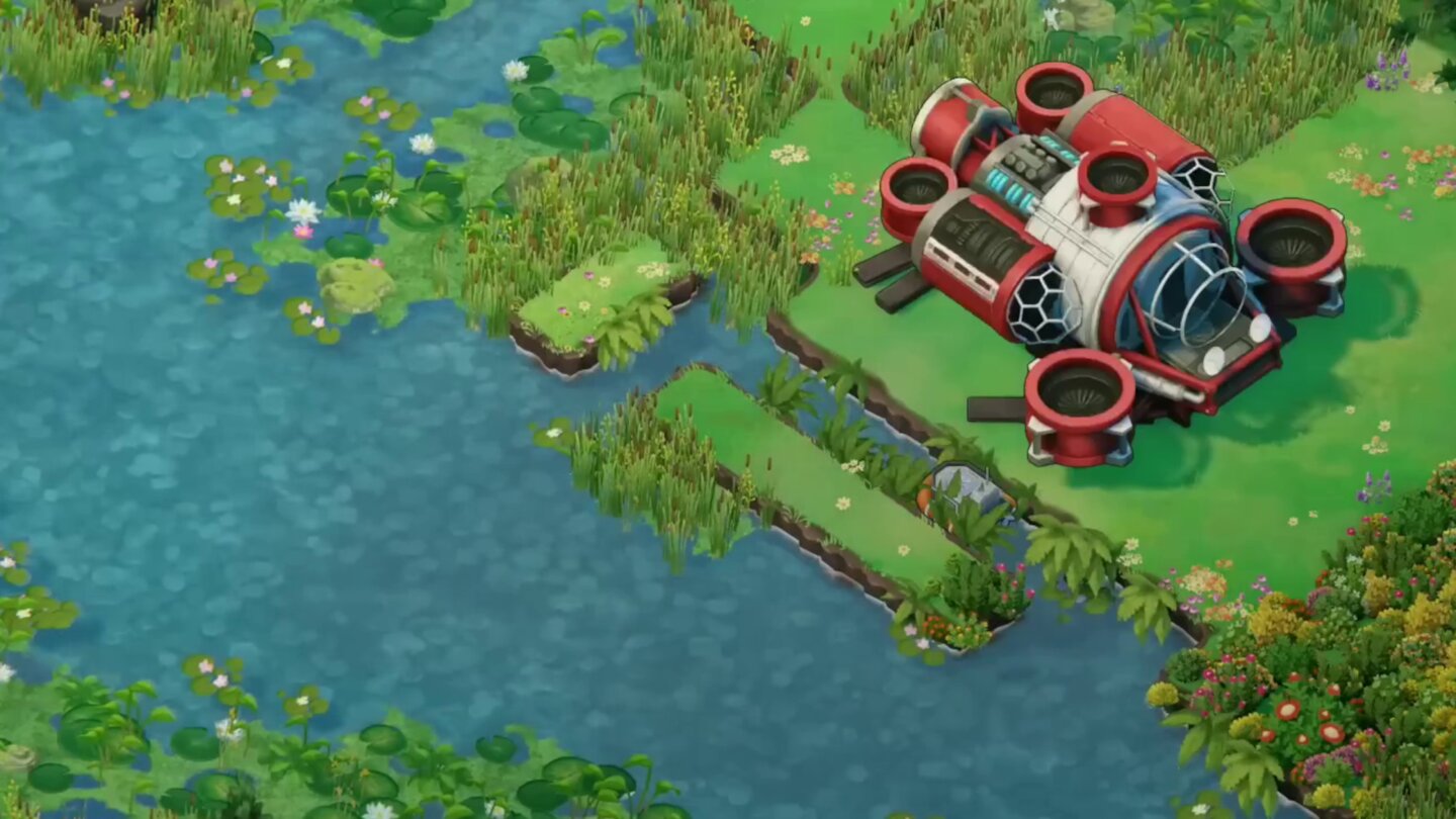 Das beliebte Umwelt-Aufbauspiel Terra Nil ist jetzt auch auf der Switch ...