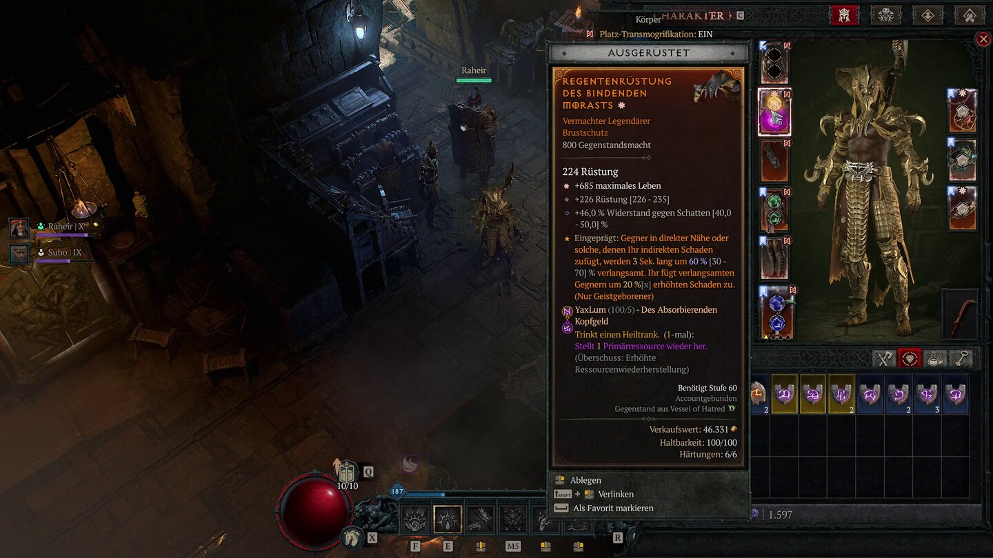 Diablo 4: Die besten Runenwörter in Vessel of Hatred