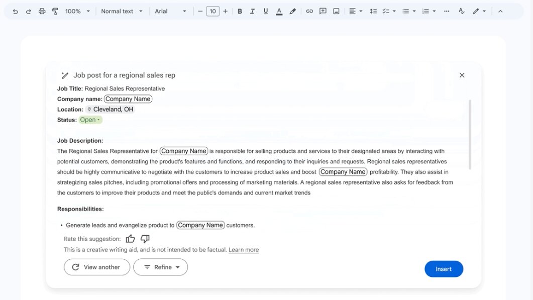 Google: KI-Tools helfen euch in Zukunft beim Arbeiten mit Gmail, Docs & Co.