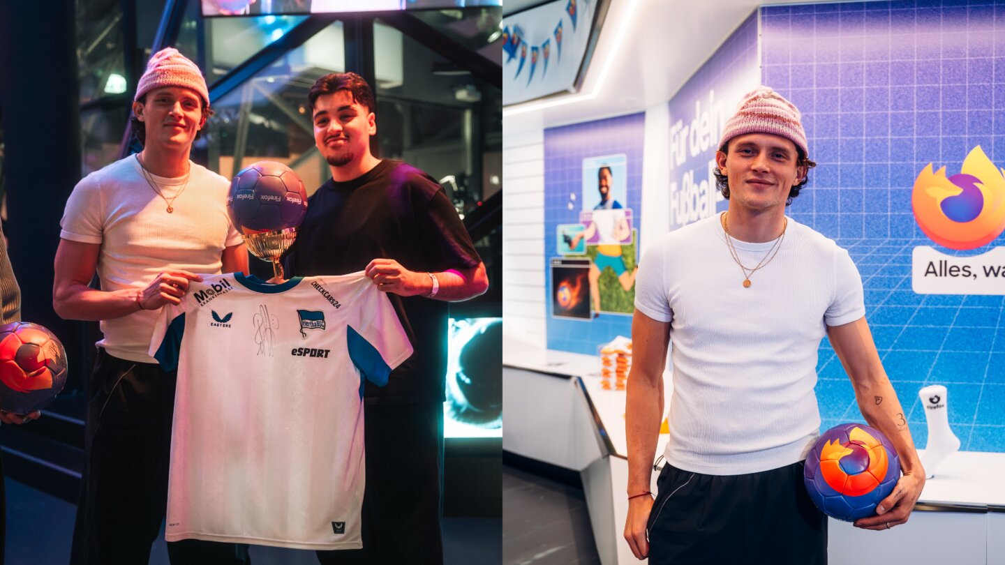 Firefox hat uns zu einem speziellen Event eingeladen - Dabei haben wir ...