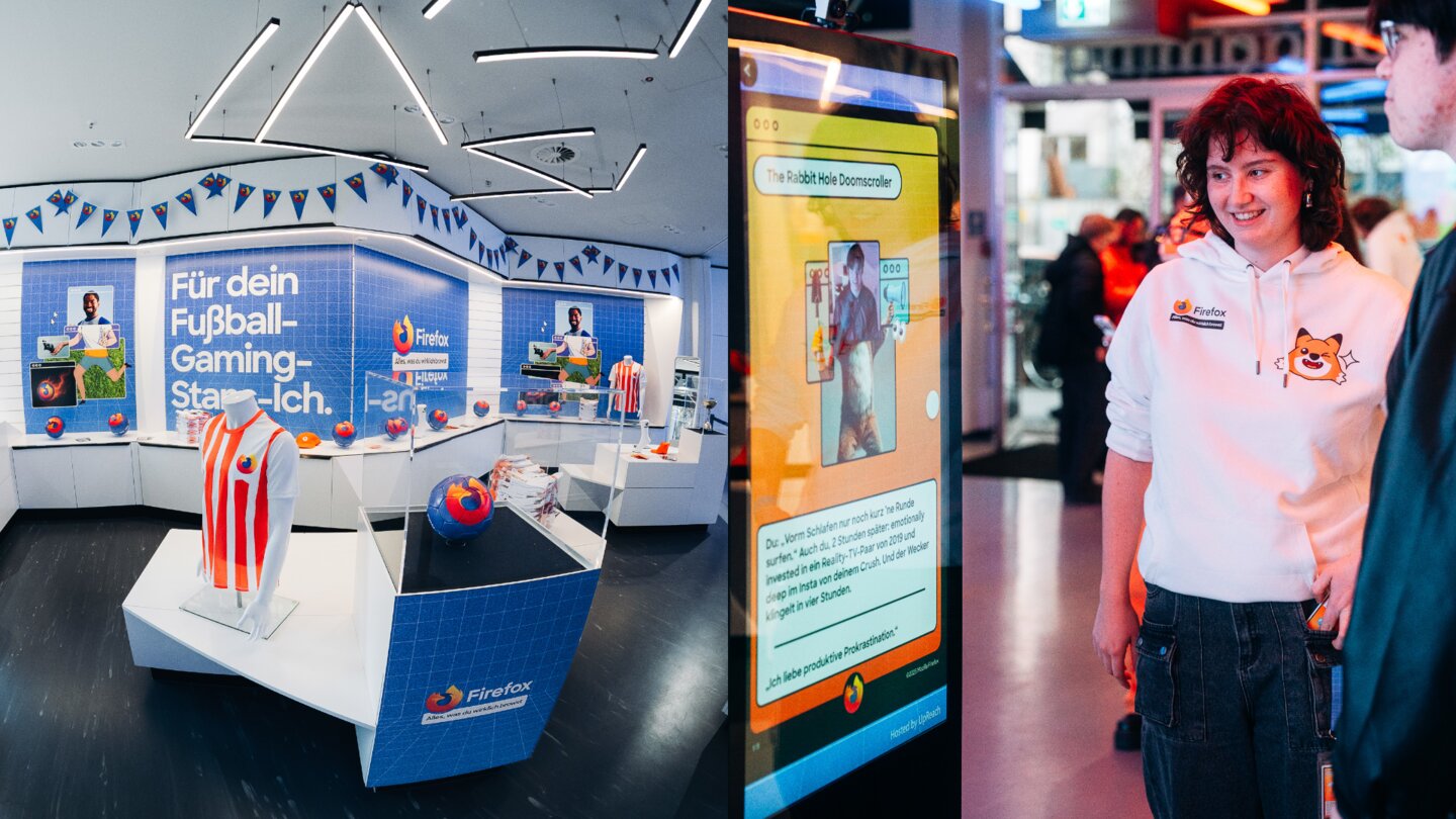 Firefox hat uns zu einem speziellen Event eingeladen - Dabei haben wir ...