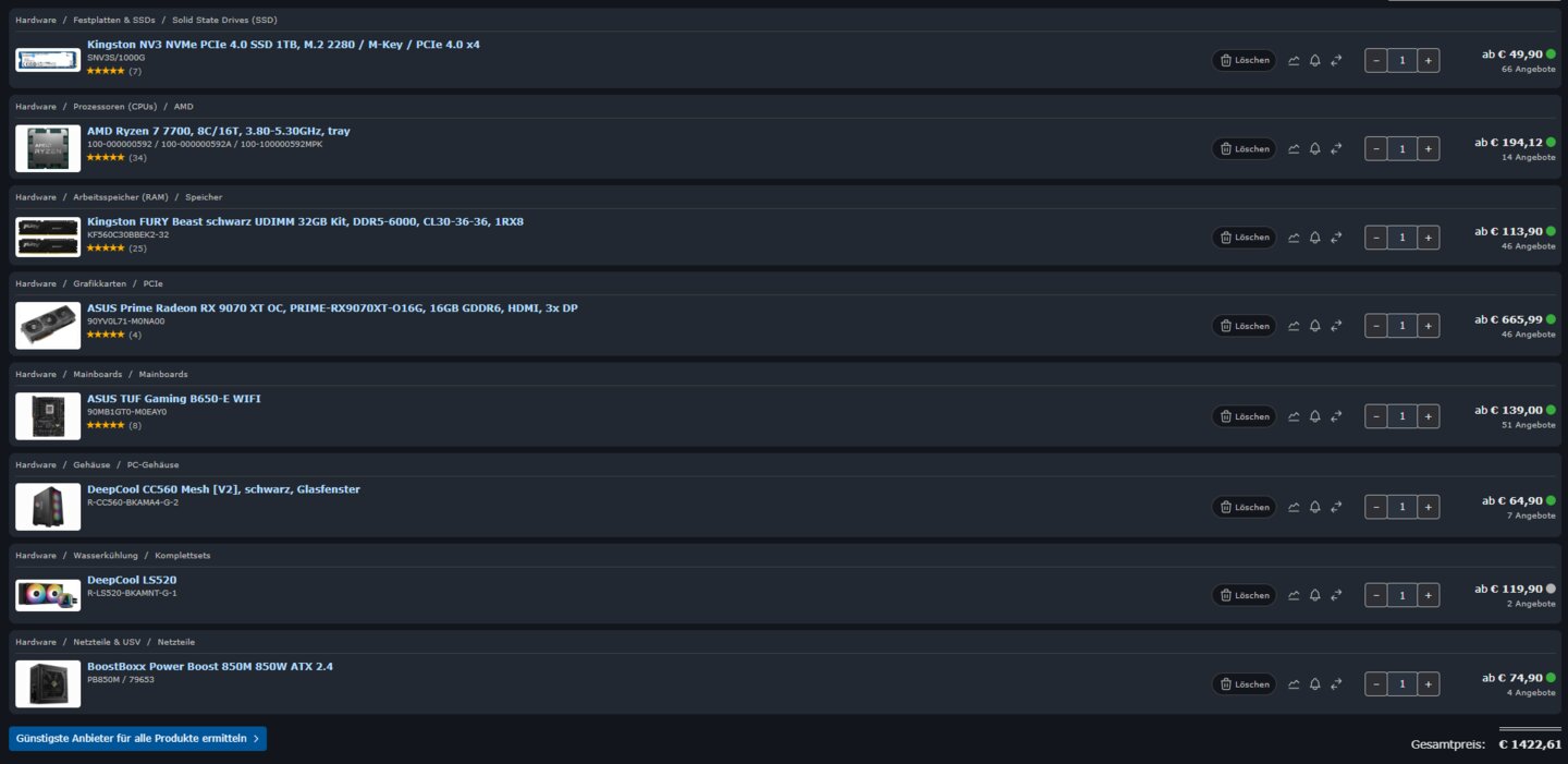 Diese limitierten WQHD-Gaming-PCs mit RX 9070 XT gehen gerade weg wie warme Semmeln und gibt's ...