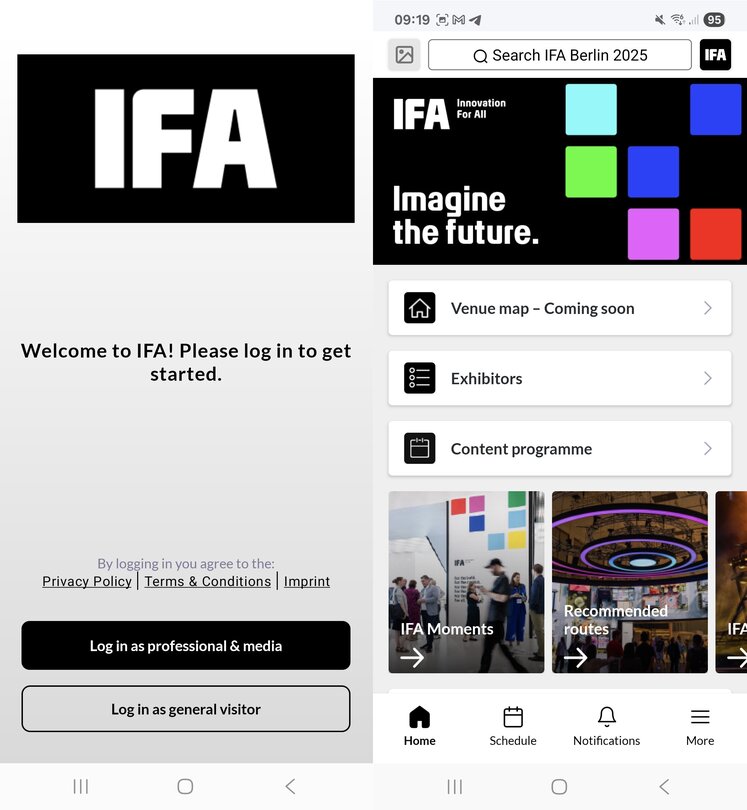 IFA: Für die offizielle App braucht ihr nichtmal ein Handy