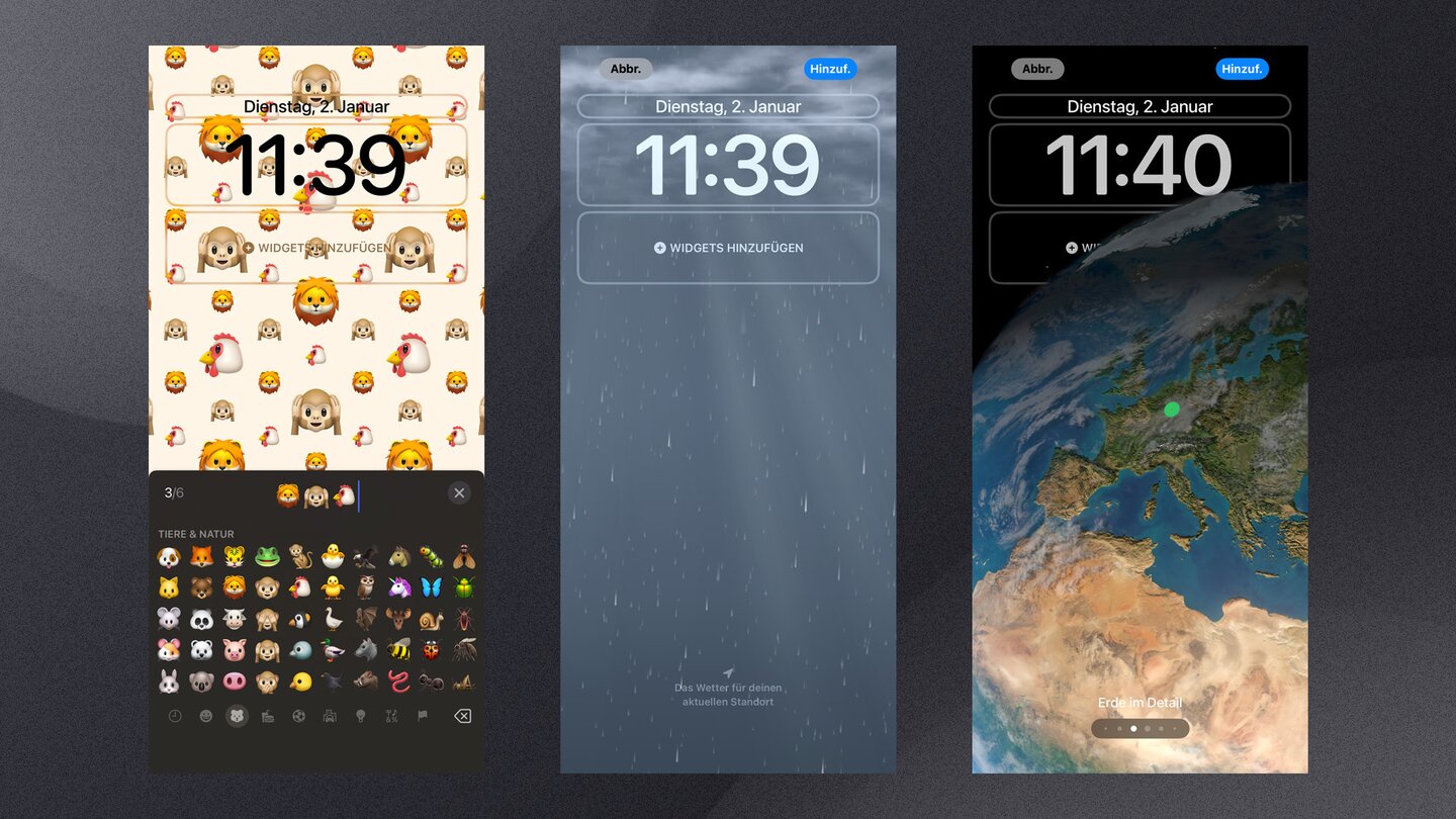 iOS: So einfach erstellt ihr euren ganz persönlichen Sperrbildschirm