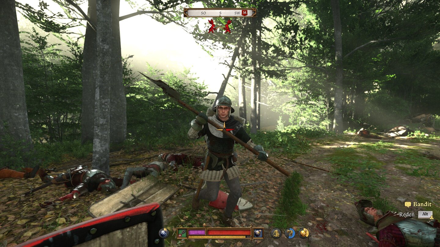 Kingdom Come 2: Wisst ihr, was der lila Balken bedeutet? Nach 120 ...