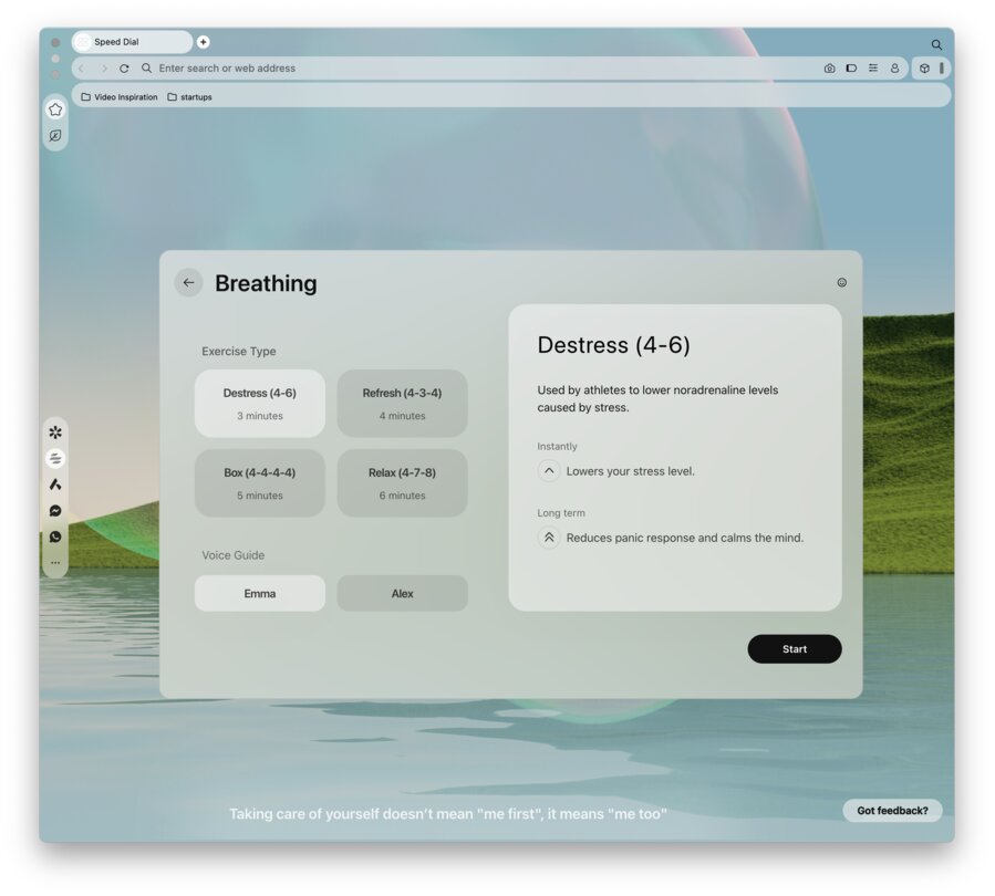 Opera Air: Ein Browser, der mich zur Pause zwingt – und das finde ich genial