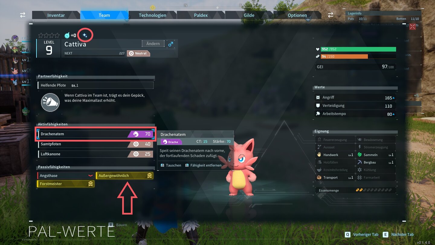 Lucky Pals sind quasi die Shiny Pokémon von Palworld - was sie können ...