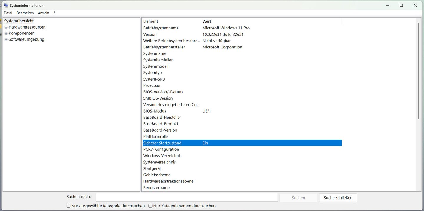 Windows Secure Boot aktivieren: So funktioniert es
