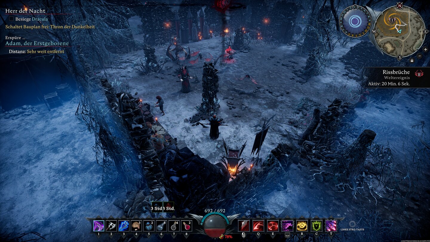 V Rising: So funktioniert das neue Endgame-Event Rift Incursions