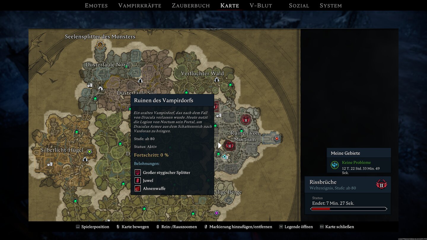 V Rising: So funktioniert das neue Endgame-Event Rift Incursions