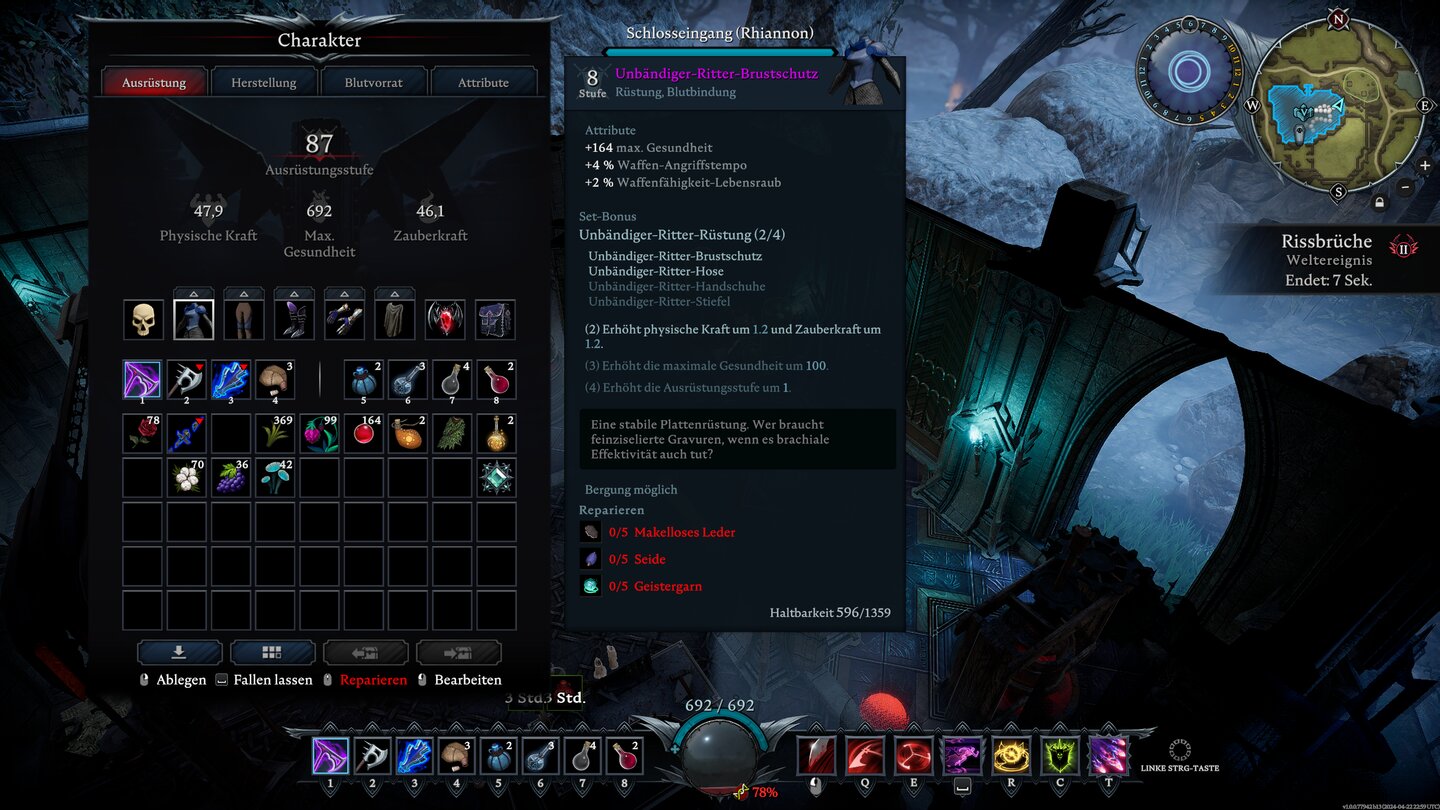 V Rising: So funktioniert das neue Endgame-Event Rift Incursions