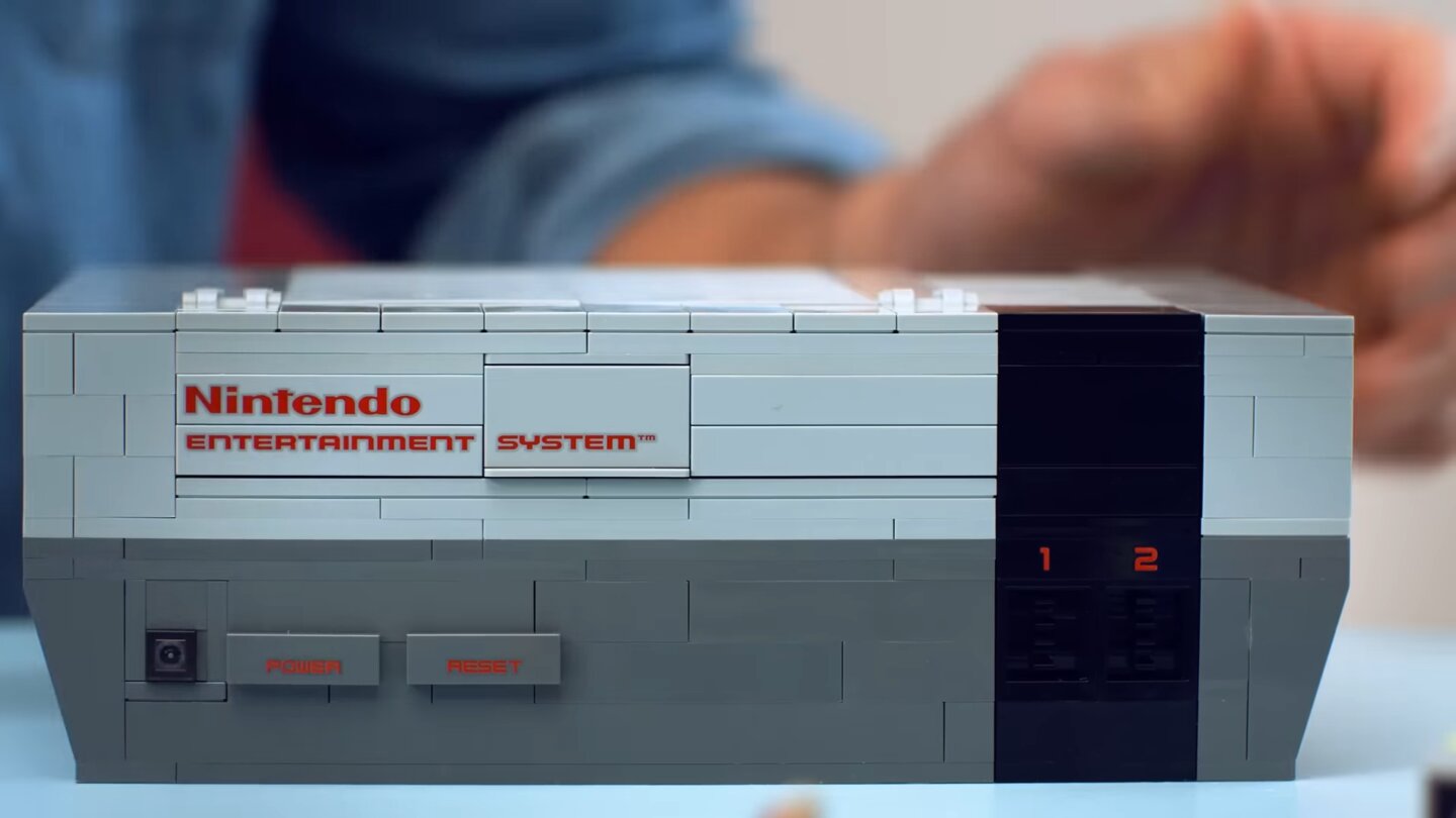 Nintendo NES, aber aus LEGO: So funktioniert die Retro-Konsole aus ...