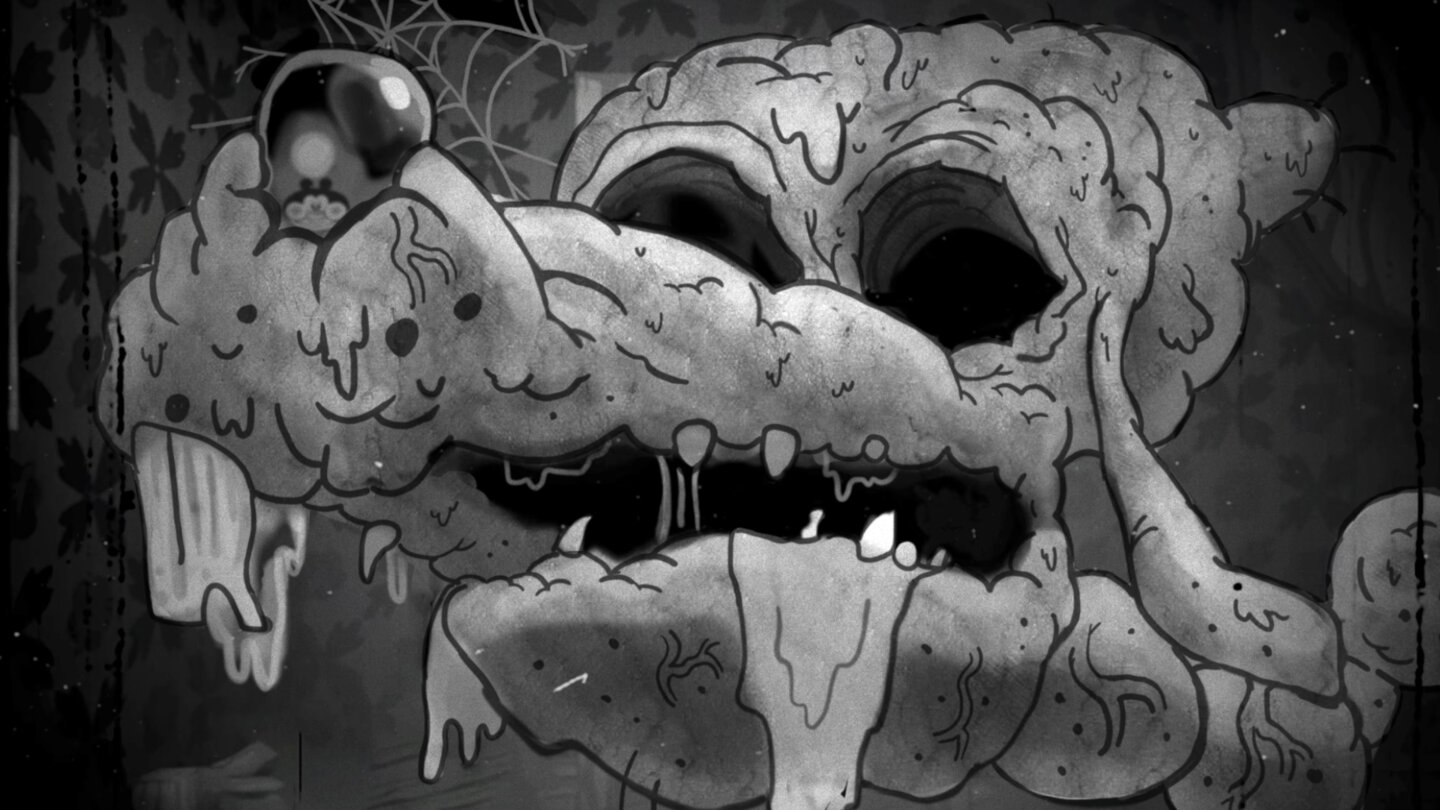 Wir spielen 10 Minuten lang »Bad Cheese« und sammeln Pillen für Horror ...