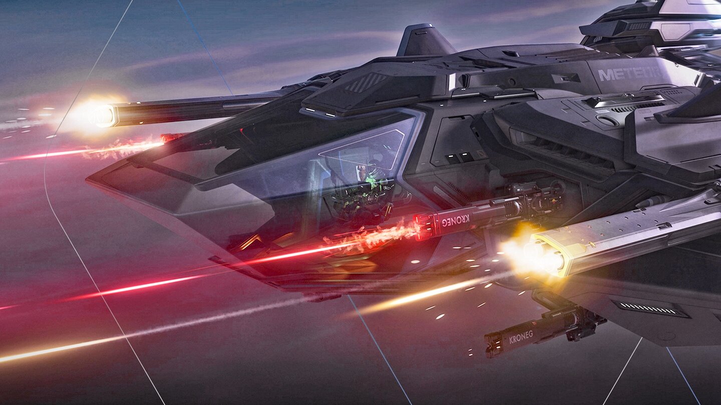 Rein, raus, Boom: Star Citizen verkauft ein neues Angriffsraumschiff ...