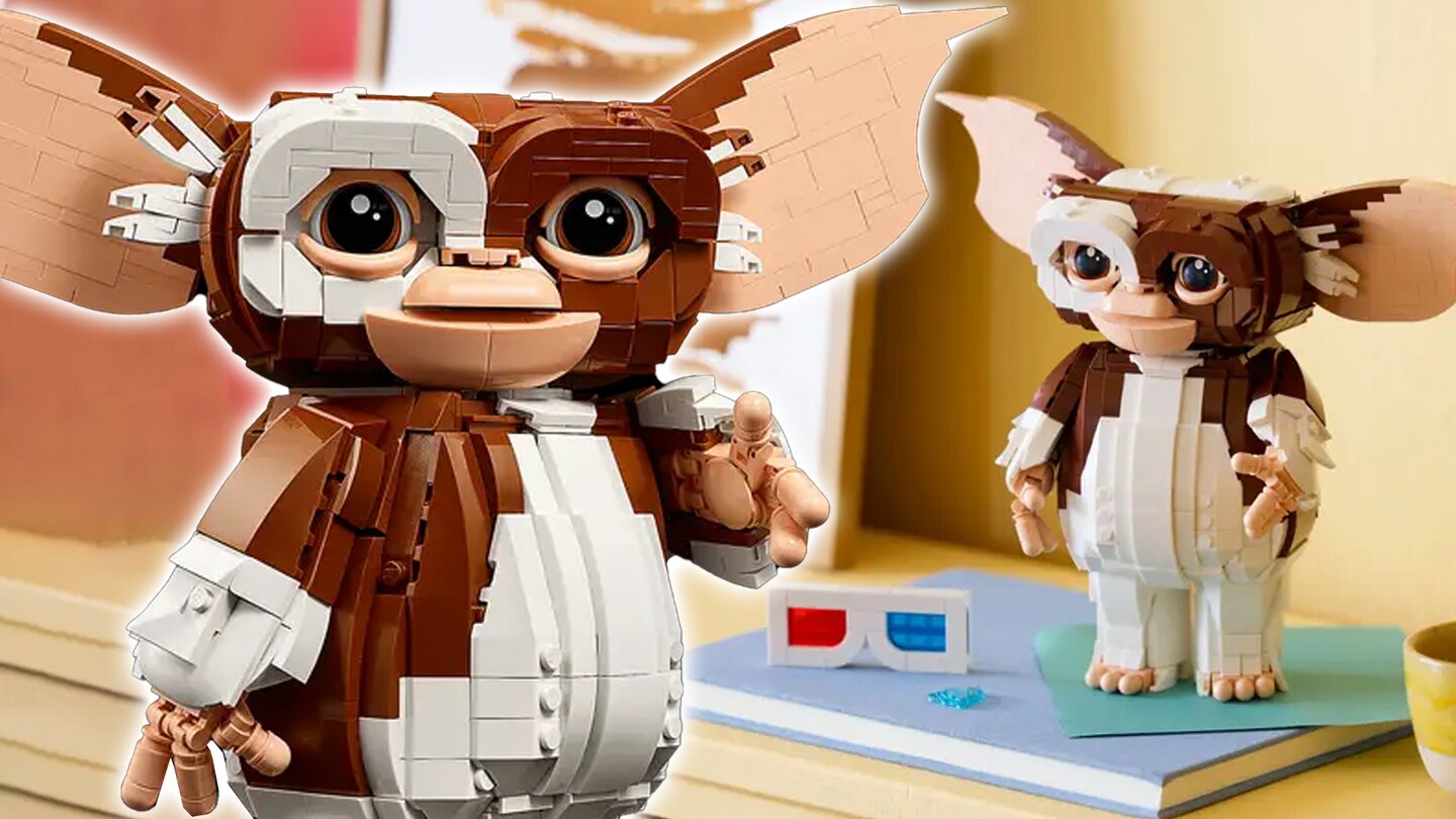 Mit dem Gremlin Gizmo kehrt ein Stück eurer Kindheit zurück - als Lego ...