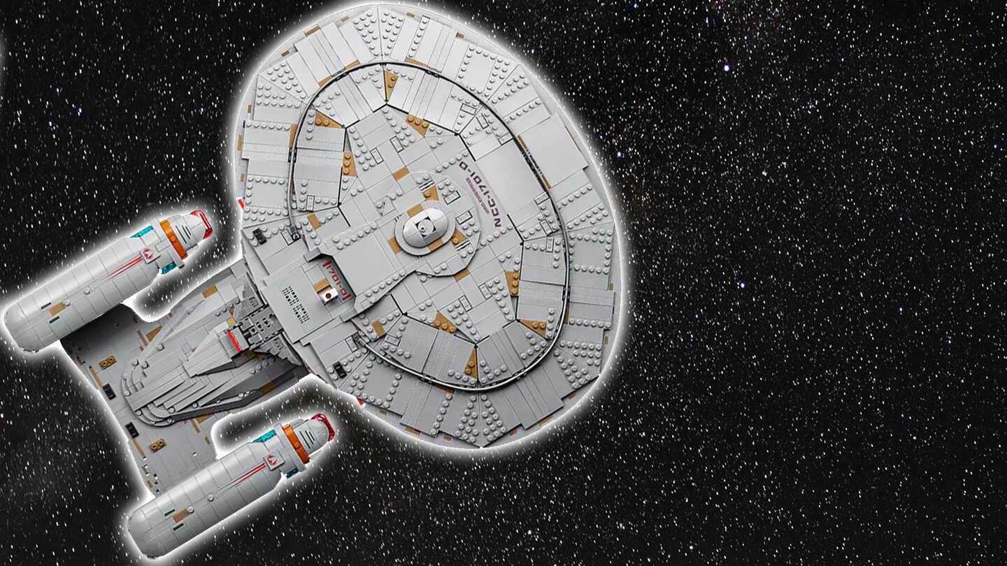 Die Enterprise fliegt los: Wir zeigen das neue Lego-Modell aus Next ...