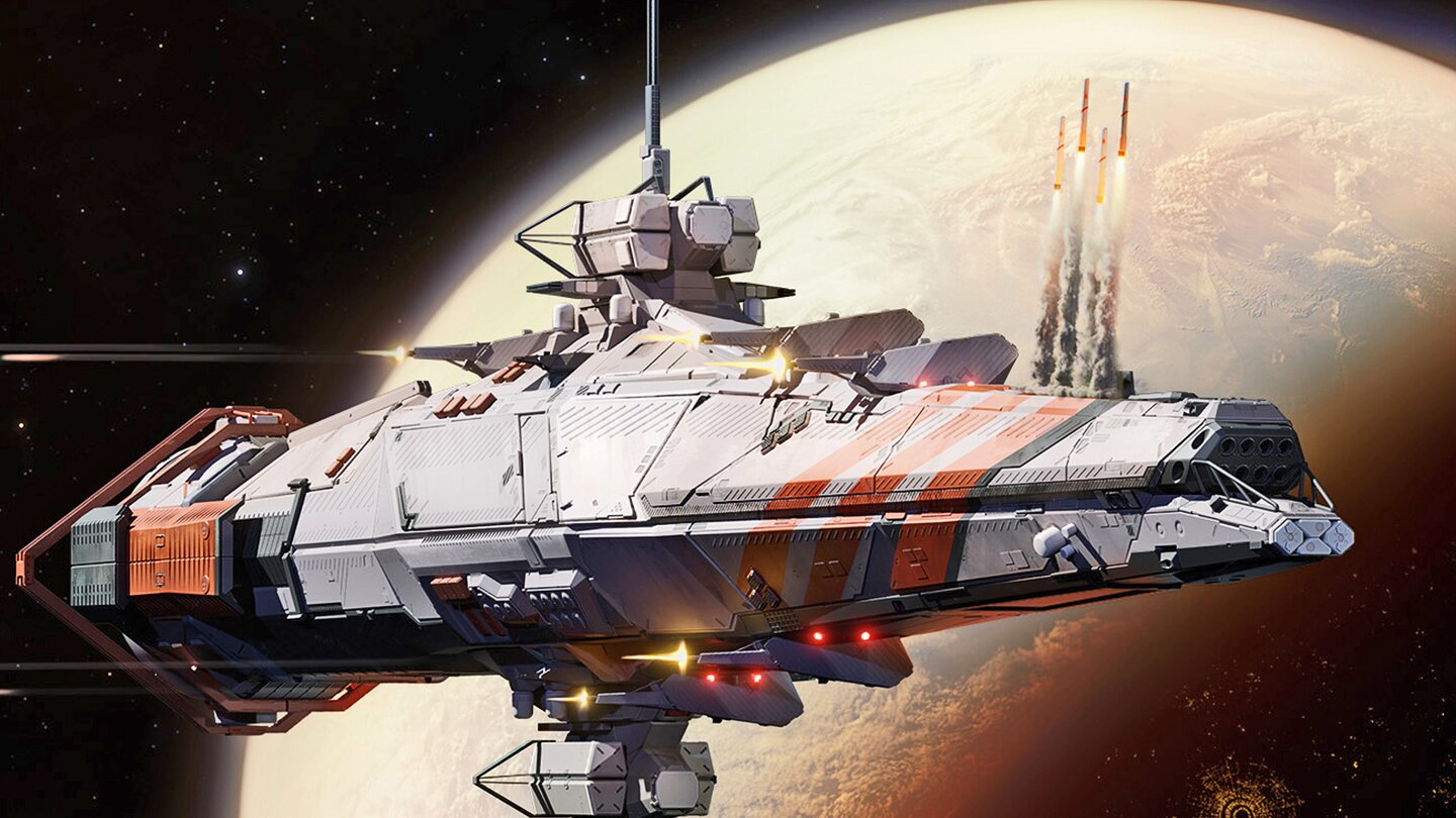 Wunderschöne Weltraumschlacht: Strategiespiel Falling Frontier wird ...