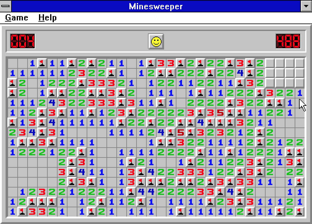 Minesweeper - Screenshots zum legendären Klassiker