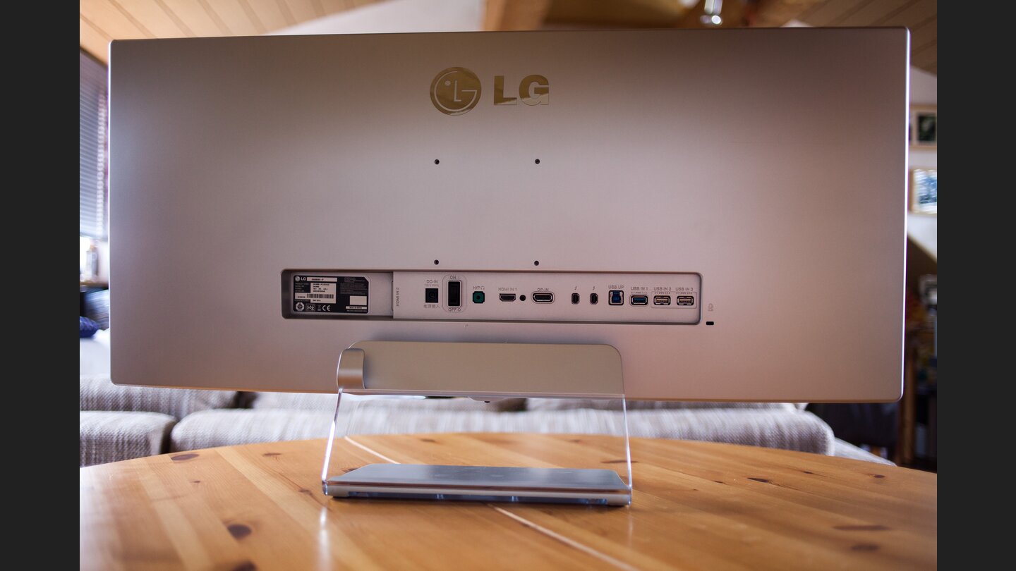 LG 34UM95-P - Design und Konnektivität