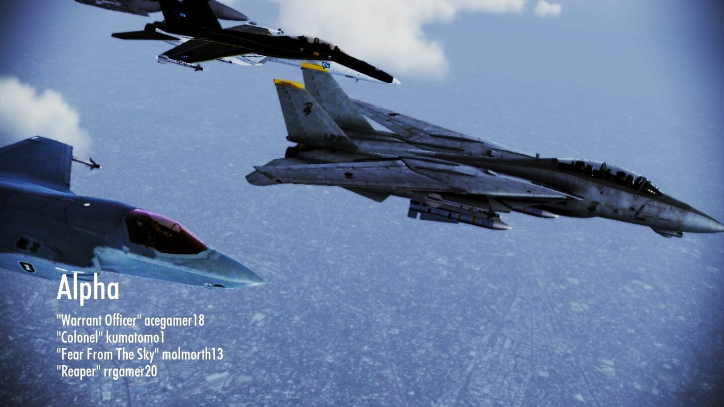 Ace Combat: Infinity - Screenshots