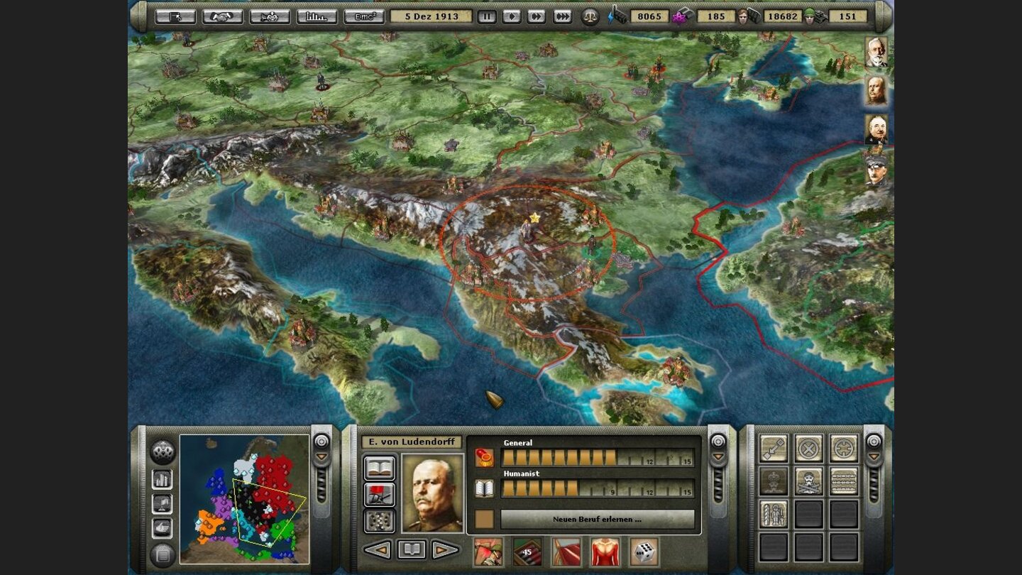 Aggression: Reign over Europe - Screenshots