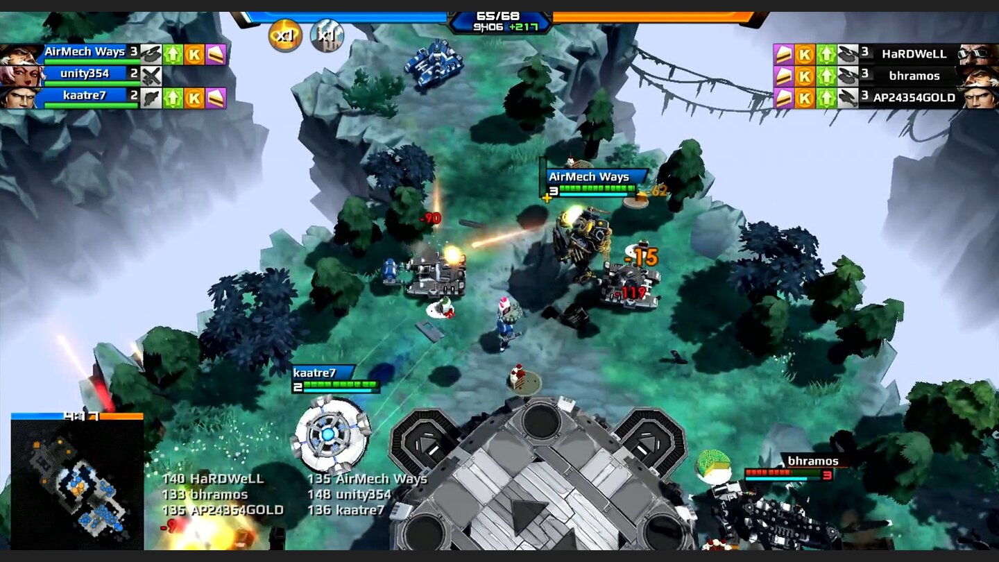 AirMech Arena - Screenshots aus der Xbox-360-Version