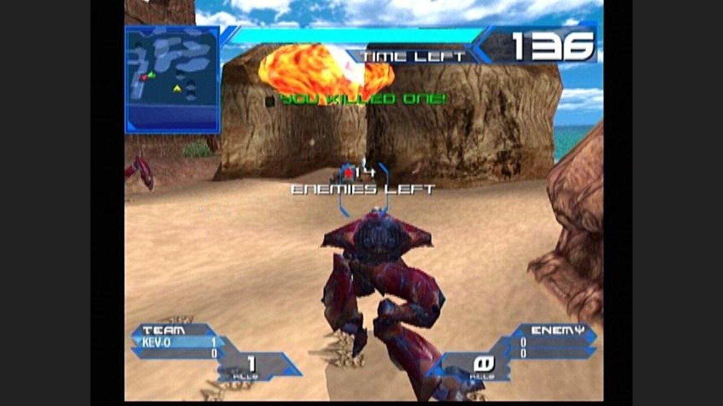 Alien Front Online Dreamcast