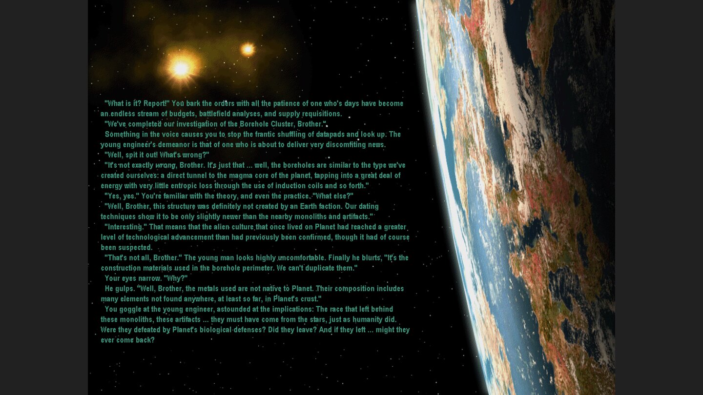 Alpha Centauri - Screenshots