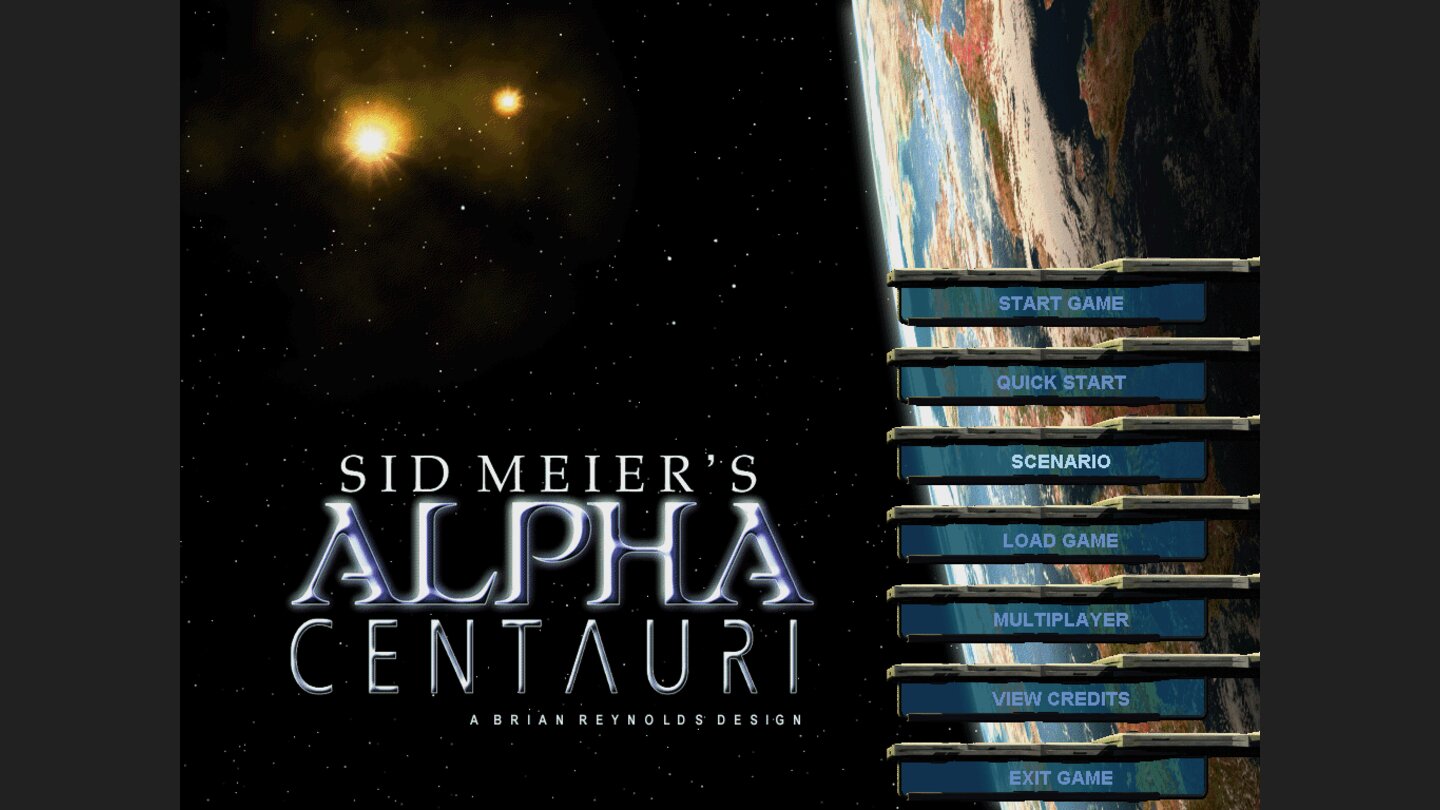 Alpha Centauri - Screenshots