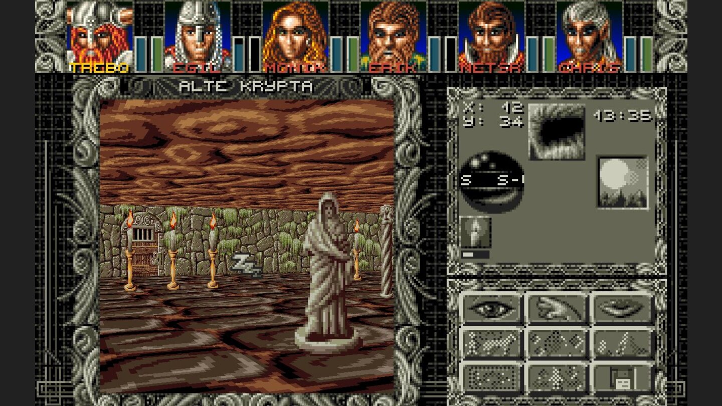 Ambermoon - Screenshots aus dem kostenlosen PC-Remaster