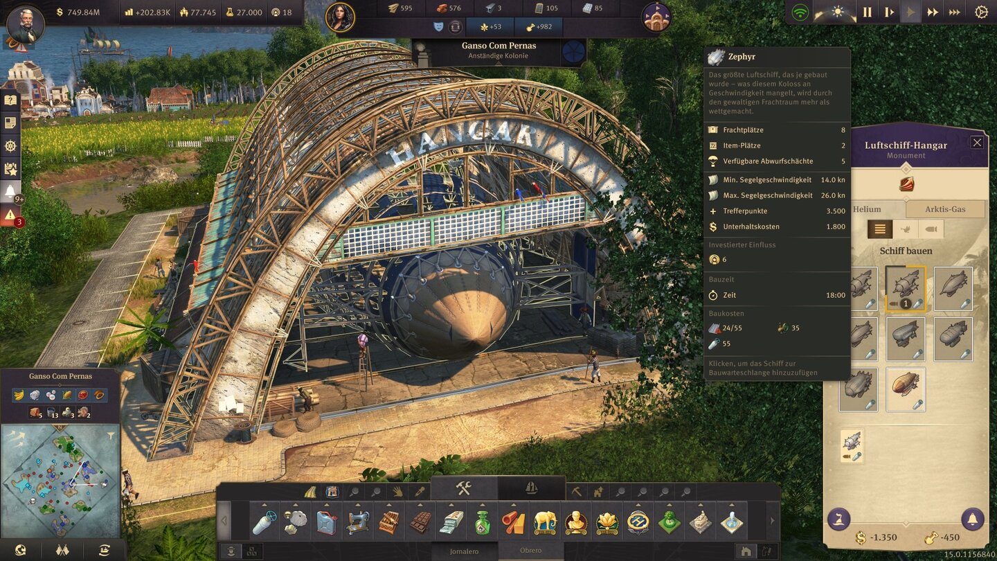 Anno 1800: Reich der Lüfte - Screenshots aus dem zweiten Addon von ...