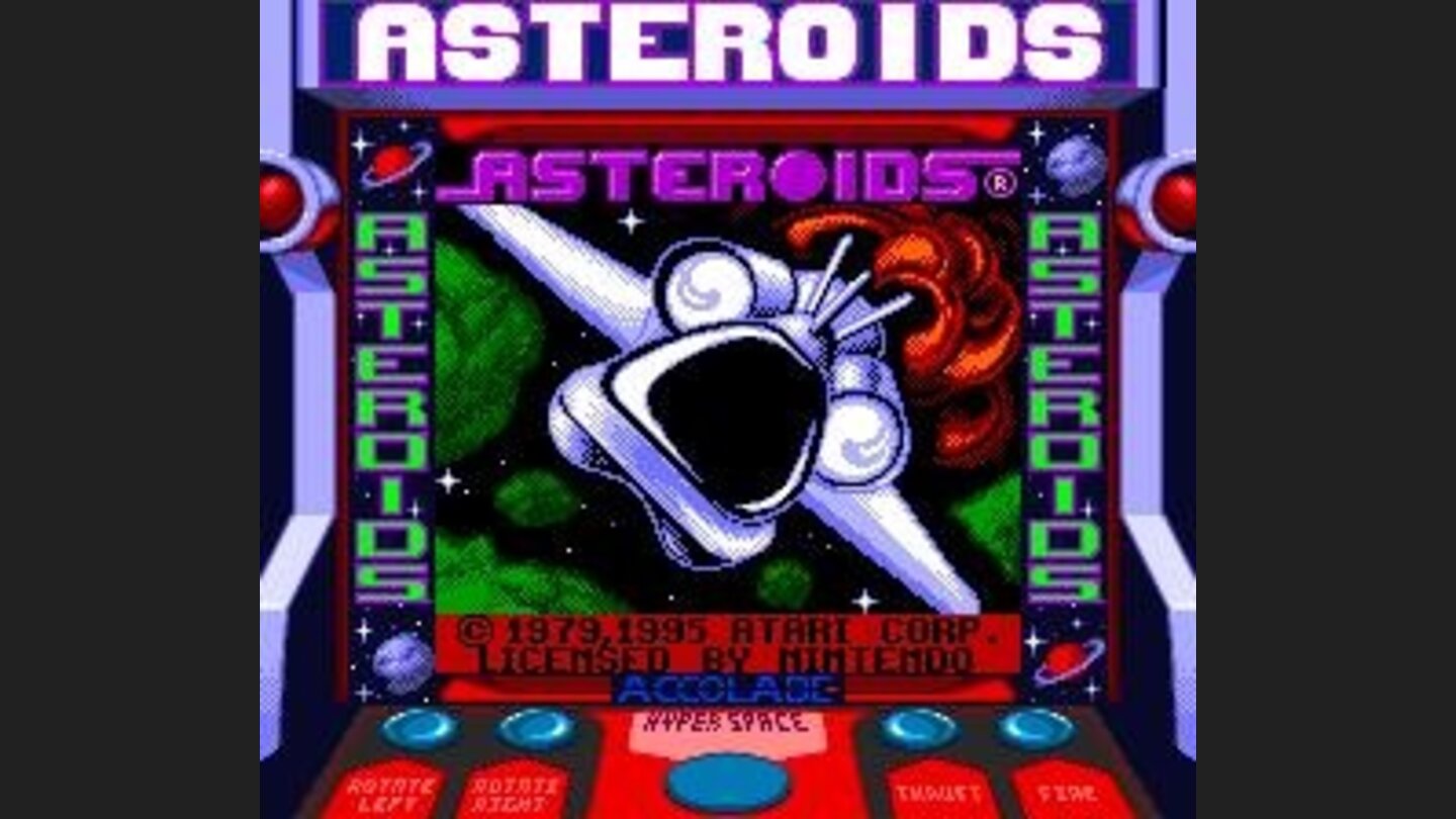 Arcade Classic 1: Asteroids / Missile Command Game Boy