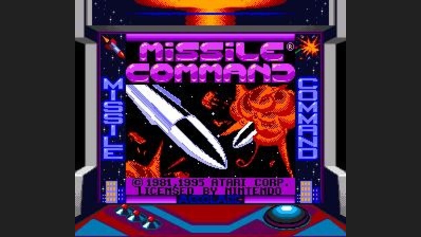 Arcade Classic 1: Asteroids / Missile Command Game Boy