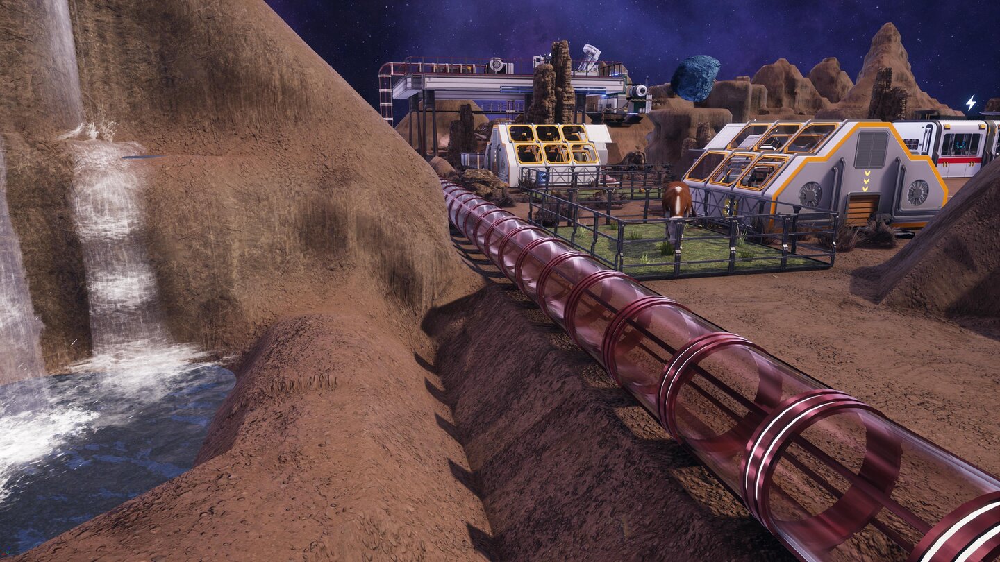 Astro Colony - Screenshots zum Aufbauspiel im Weltraum