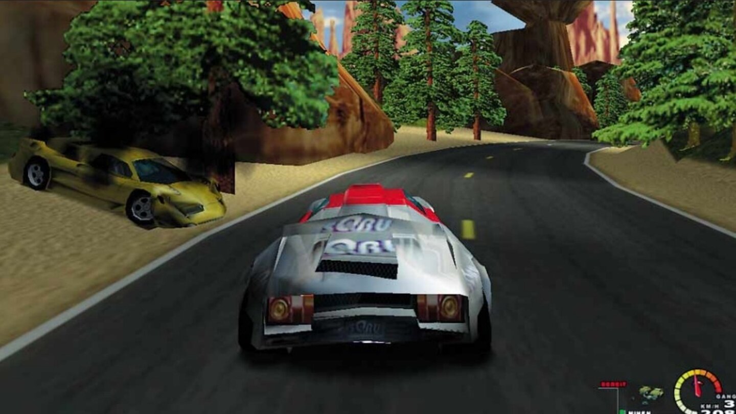 3D-Grafik im Wandel der Zeit - Autos in N.I.C.E. 2