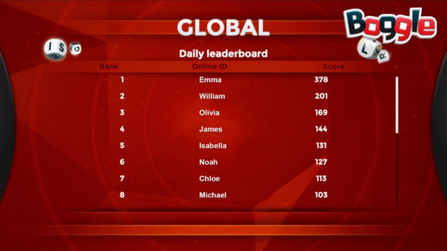 Boggle - Screenshots