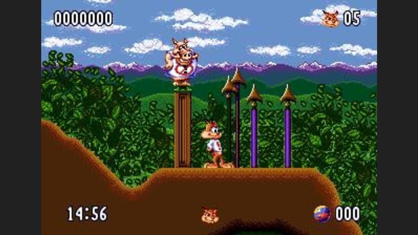 Bubsy II Sega Mega Drive