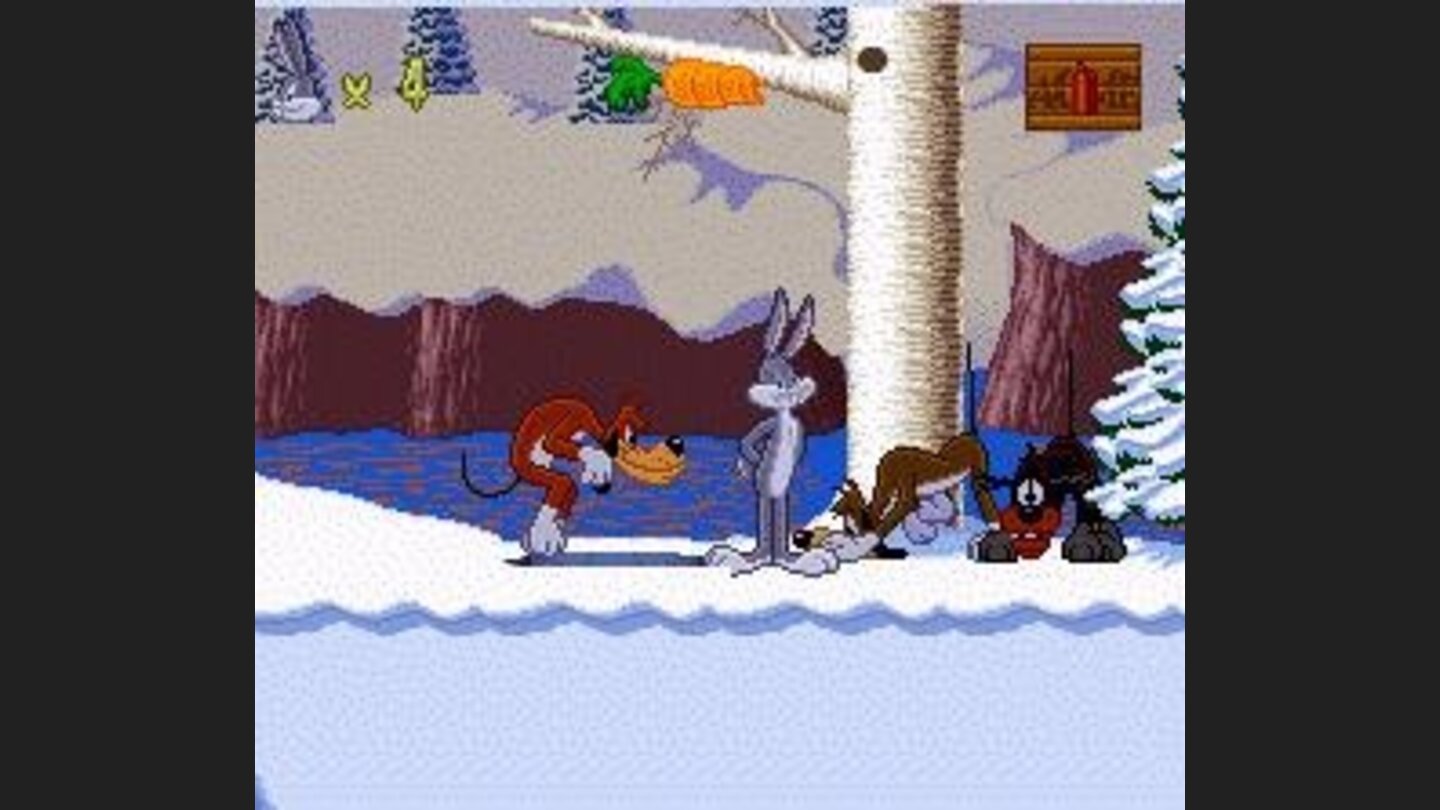 Bugs Bunny Rabbit Rampage SNES