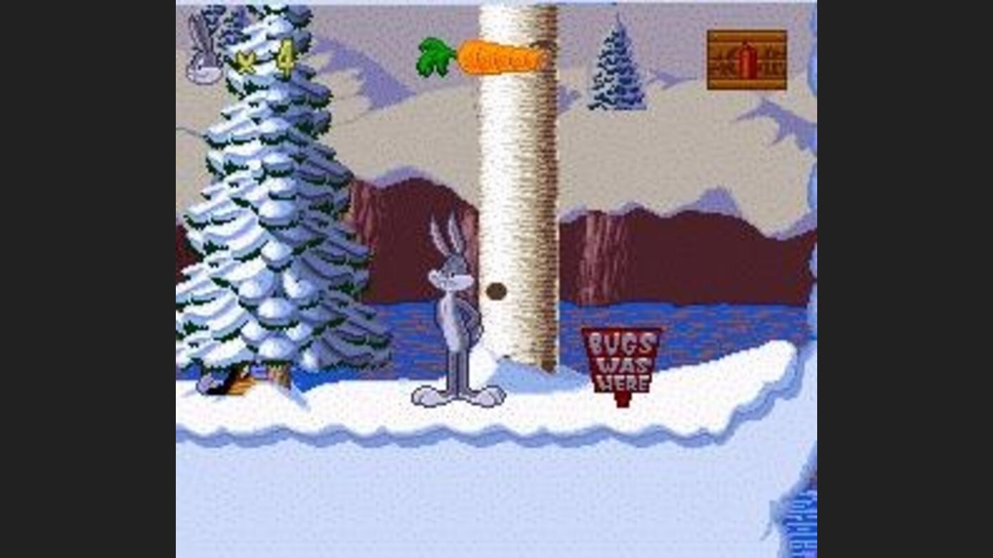 Bugs Bunny Rabbit Rampage SNES